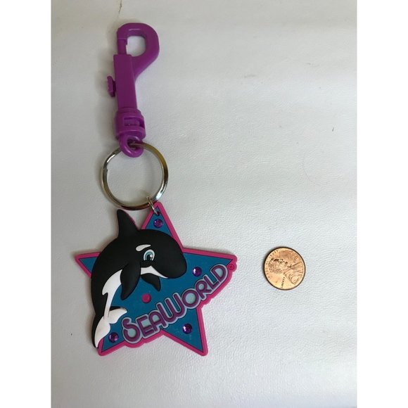 Seaworld | Other | Seaworld Star Killer Whale Keychain | Poshmark